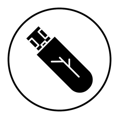Premium Vector Flash Disk Vector Illustration