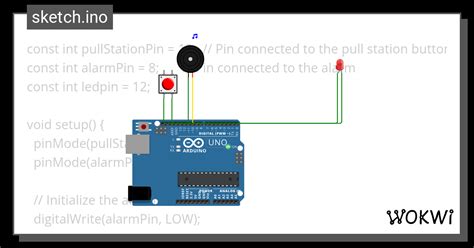 Fire Alarm Wokwi Esp32 Stm32 Arduino Simulator
