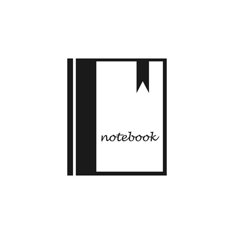Notebook Vector Icon Illustration Vector Art At Vecteezy