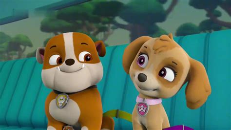 汪汪队：小克想要把气球挂起来，用自己的钢索，真是机智！ 高清1080p在线观看平台 腾讯视频