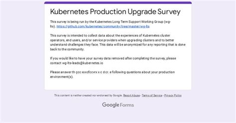 Divya Mohan On Linkedin Kubernetes Production Upgrade Survey