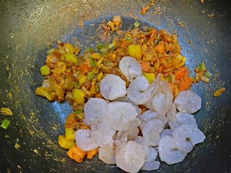 인도식 스파이시 시금치 새우 코코넛밀크 카레 만드는 법