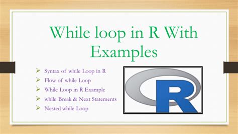 While Loop In R With Examples Spark By Examples