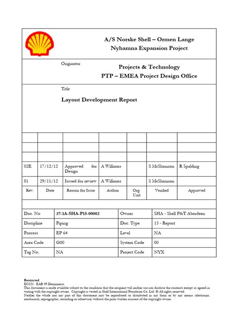 Layout Development Report Reference Only Pdf