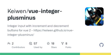 Github Keiwenvue Integer Plusminus Integer Input With Increment And