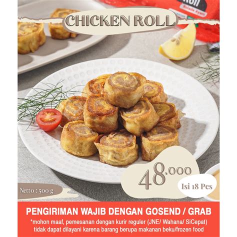 Jual Frozen Nugget Chicken Roll Rolade Ayam Mayasi Bento Shopee Indonesia