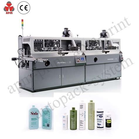 Automatic 1 8 Color Cup Screen Printer Machine With Uv And Unloading