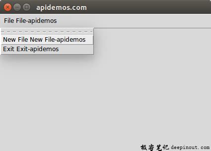 Tkinter 菜单Menu设计的基本概念 极客笔记