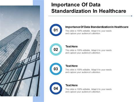 Importance Of Data Standardization In Healthcare Ppt Powerpoint