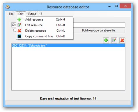 Resource Database Editor Download Softpedia