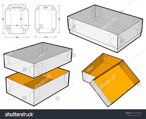 Box With Blueprint Images Stock Photos Vectors Shutterstock
