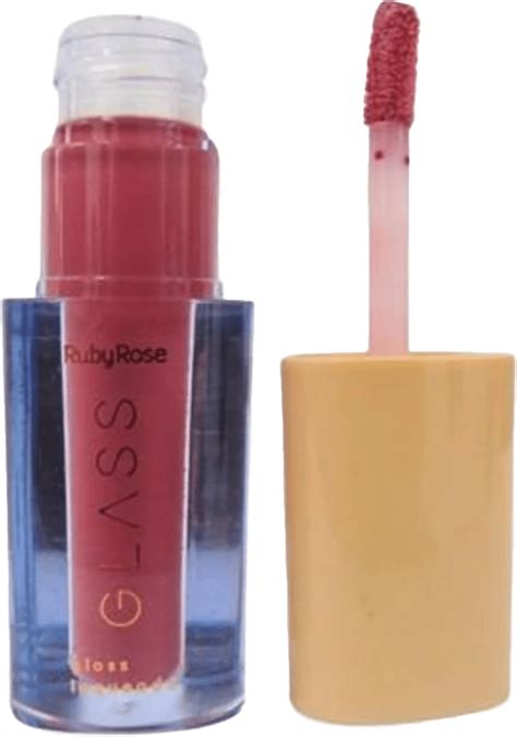 Gloss Labial Ruby Rose Glass Laqueado Bg03 Beleza Na Web