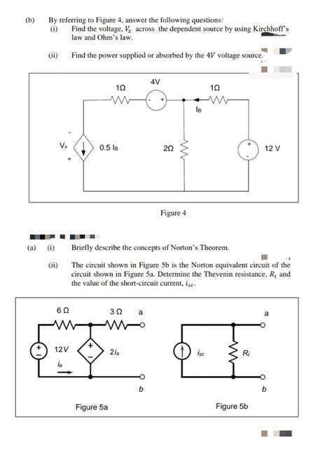Solved B By Referring To Figure 4 Answer The F