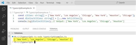 How To Get Distinct Values From An Array In Typescript