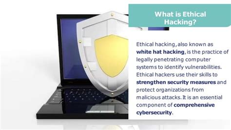 Introduction Of Ethical Hackingpptx Information And Network Security