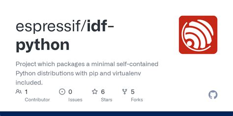 GitHub Espressif Idf Python Project Which Packages A Minimal Self Contained Python