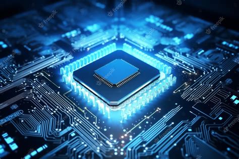 Premium Ai Image System Of Digitalization Processor Or Neural