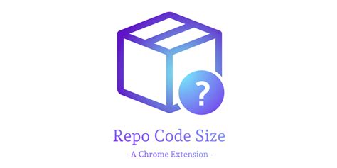 github jacoblincool repo code size a chrome extension to show how