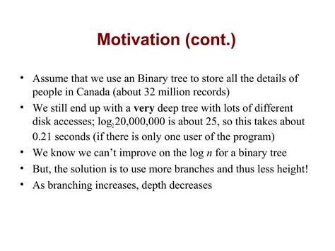 B Trees In Data Structure Ppt Data Storage And Warehousing Computing