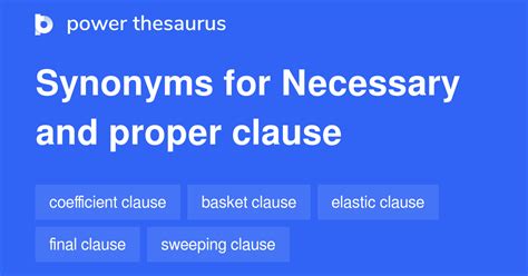 Elastic Clause