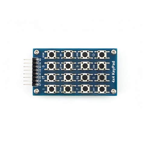 16 Push Buttons Keyboard Single Key For The Accessory Board Module