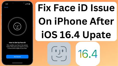 How To Fix Face Id Issue On Iphone After Ios 16 4 Update Solved Youtube
