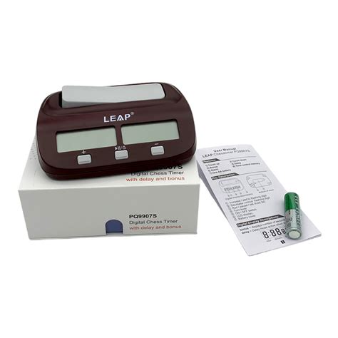 Leap Chess Clock Boardgames And Puzzles