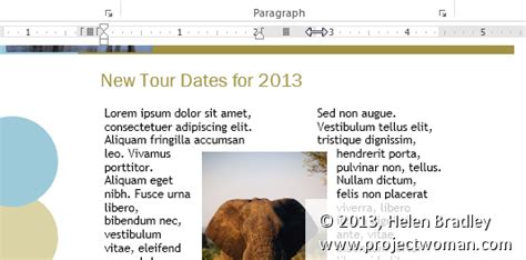 Understand And Use Columns In Microsoft Word