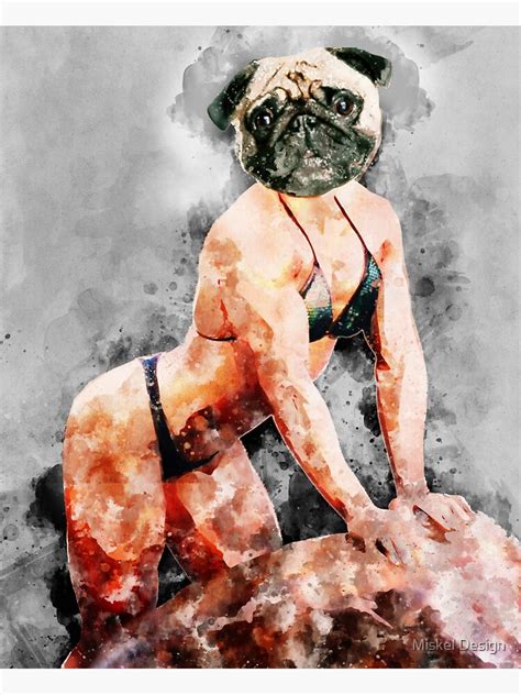 Sexy Pug Sticker By Mumtees Redbubble