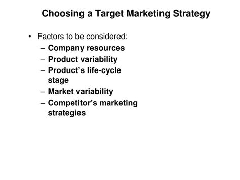 Ppt Segmentation Targeting And Positioning Building The Right