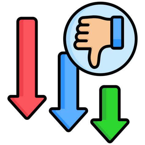 Disadvantage Generic Color Lineal Color Icon