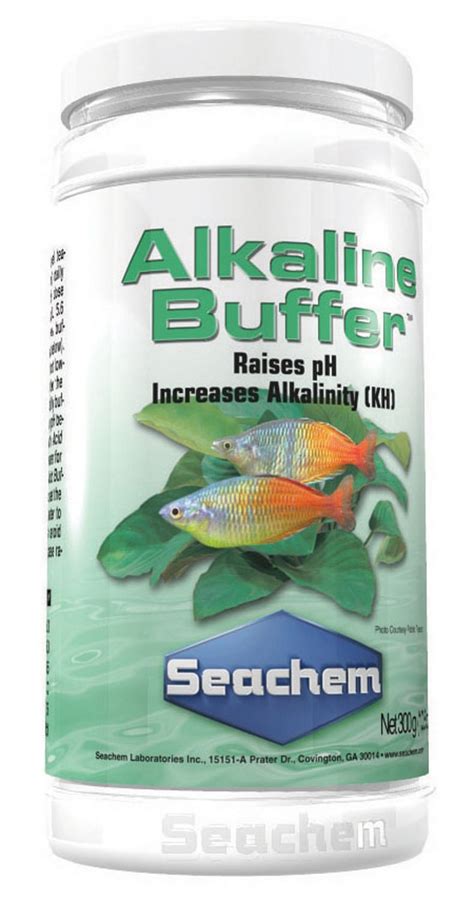 Fish Alkaline Buffer By Seachem Laboratories 300 Gram Aquarium Water Treatment Water