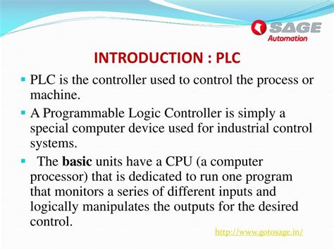 Ppt Plc Programming Classesplc Automation Training In Pune Mumbai