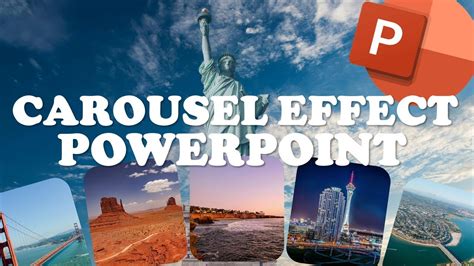 powerpoint carousel animation effect step by step tutorial youtube