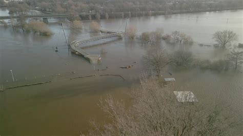 premium stock video pedestrian and cyclist bridge over the ems river