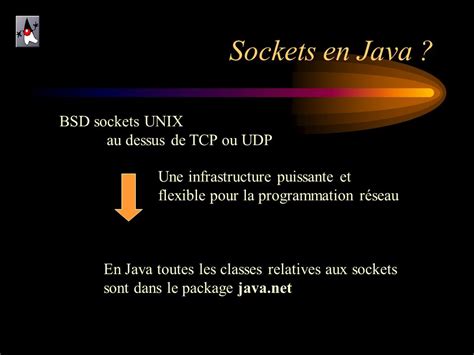 programmation réseaux illustration les sockets en java ppt télécharger
