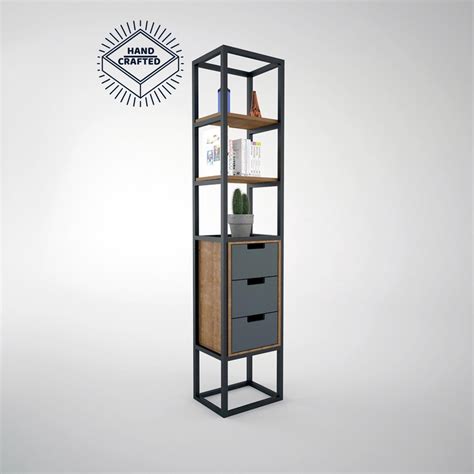 Стеллаж пенал в стиле loft (id 93299703)