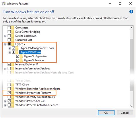 hardware acceleration for emulator performance hyper v and haxm