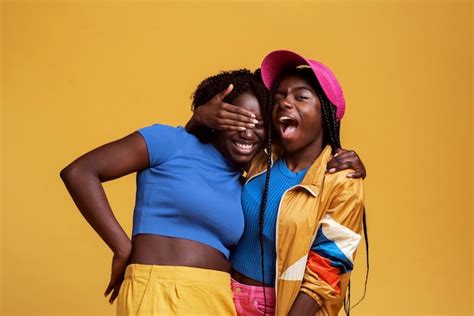 Premium Photo Adorable Couple Having Great Time Together