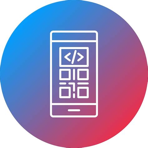 Premium Vector Smartphone Coding Icon Vector Image Can Be Used For Web Hosting