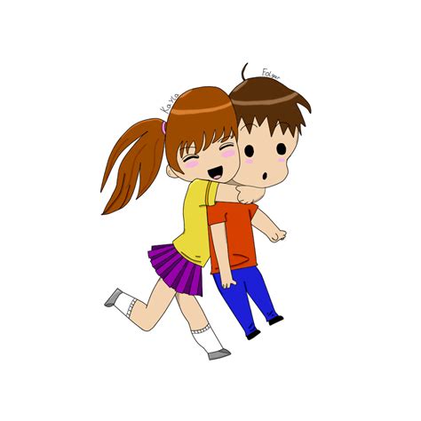Chibi Hug By Folgar On Deviantart