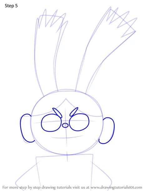 How To Draw Bugg From We Bare Bears We Bare Bears Step By Step