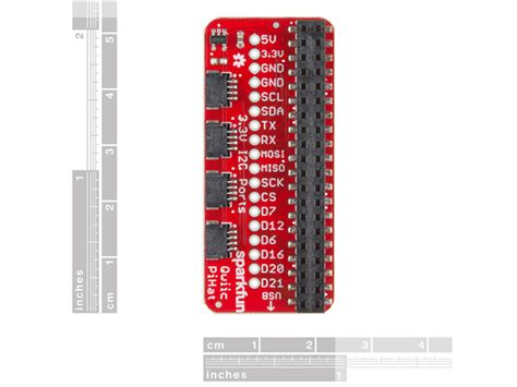 Sparkfun Qwiic Hat For Raspberry Pi Kiwi Electronics