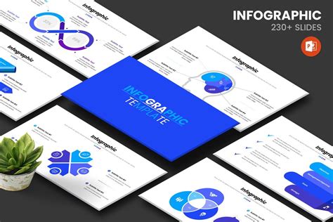 Infographic Powerpoint Template Oleh Creative Slides Di Poweredtemplate Templat Powerpoint 14106