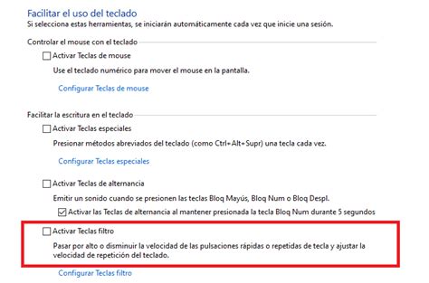 What Are Filter Keys How Can I Enable Or Disable Filter Keys Itigic