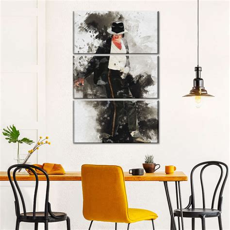 Smudge King Of Pop - Michael Jackson Wall art by Gunawan RB | Elephant Stock