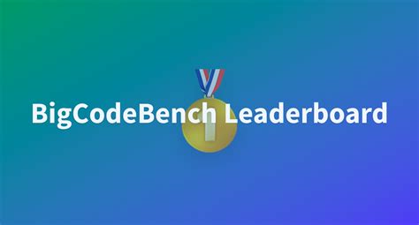 bigcodebench leaderboard a hugging face space by bigcode