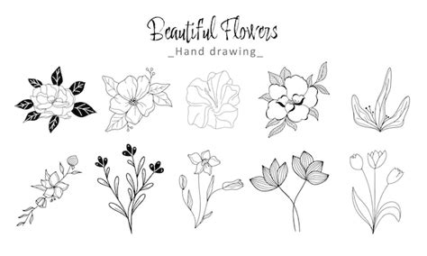 Premium Vector Flower Decoration Frame