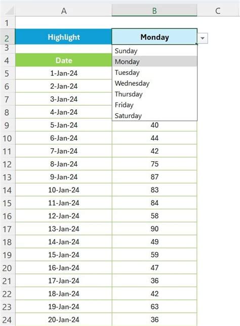 Excel Magic Highlight Dates With Dropdowns And Conditional Formatting Excel Magic Highlight Dates With Dropdowns And Conditional Formatting