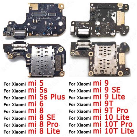 Charge Board For Xiaomi Mi T Pro T Se Lite S Plus Charging Port Usb Connector Pcb